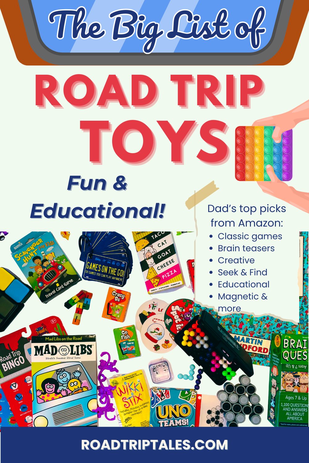 Best Road Trip Toys for Kids: 50+ Parent-Approved Picks - Road Trip Tales